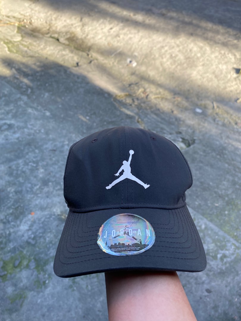 JORDAN CAP BLACK ORIGINAL, Men's Fashion, Watches & Accessories, Caps ...
