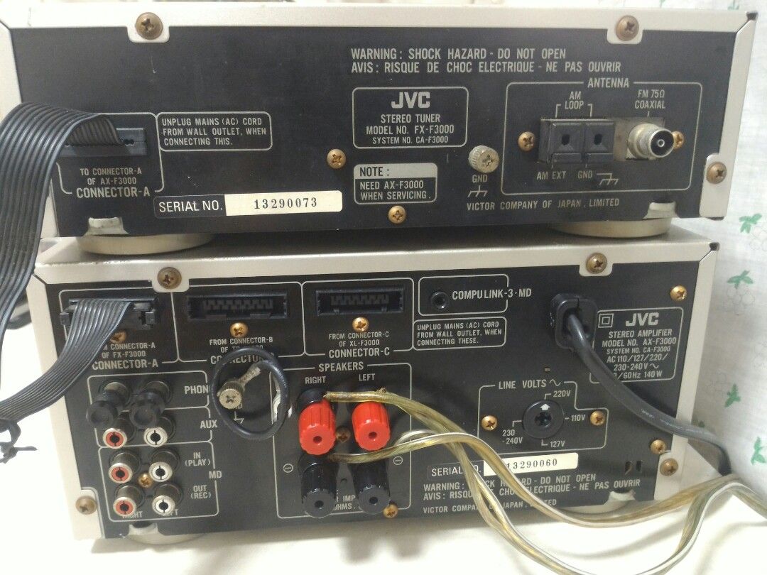 頂級jvc AX-F3000 小型合併機, 音響器材, 音樂播放裝置 MP3及CD Player - Carousell
