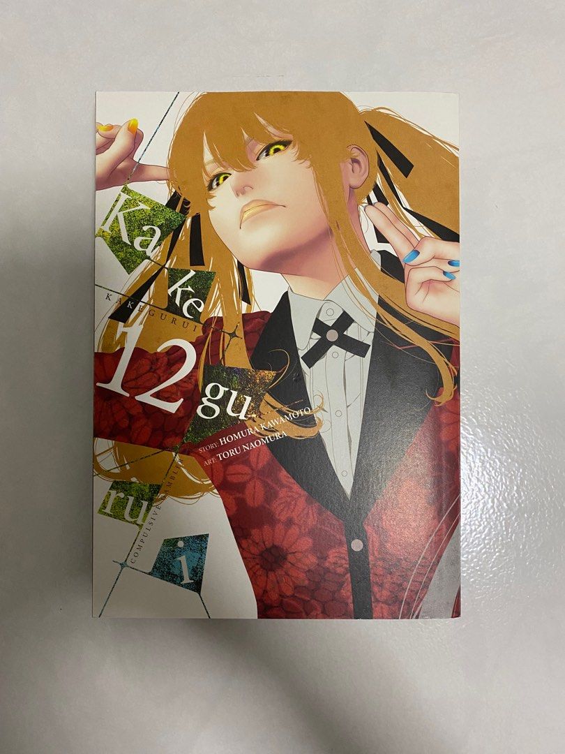 kakegurui manga vol 1, 4, 10, 11, 12, Hobbies & Toys, Books & Magazines ...