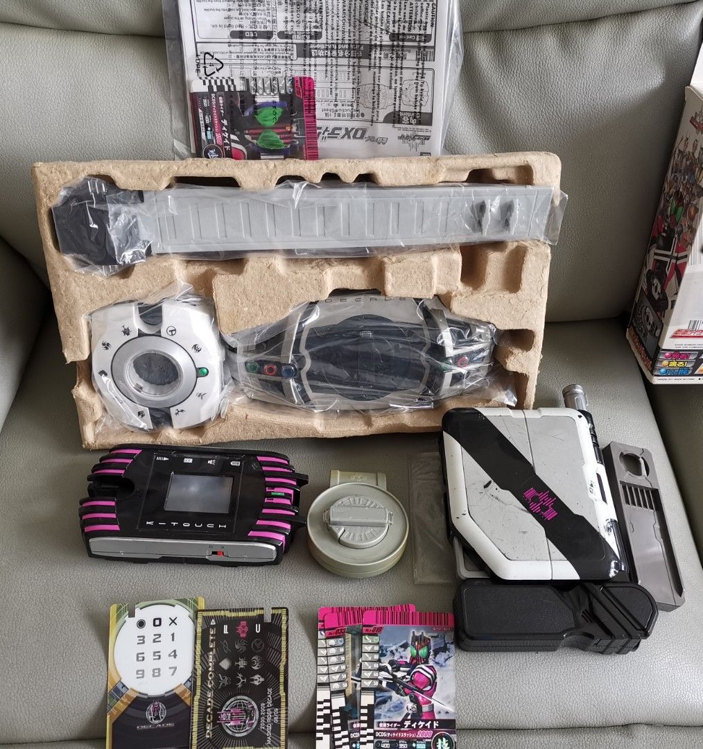 Kamen Rider Decade DX driver, K-Touch & Ride Booker, Hobbies & Toys ...