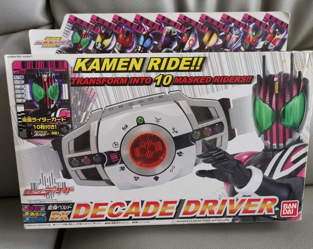 Kamen Rider Decade DX driver, K-Touch & Ride Booker, Hobbies & Toys ...