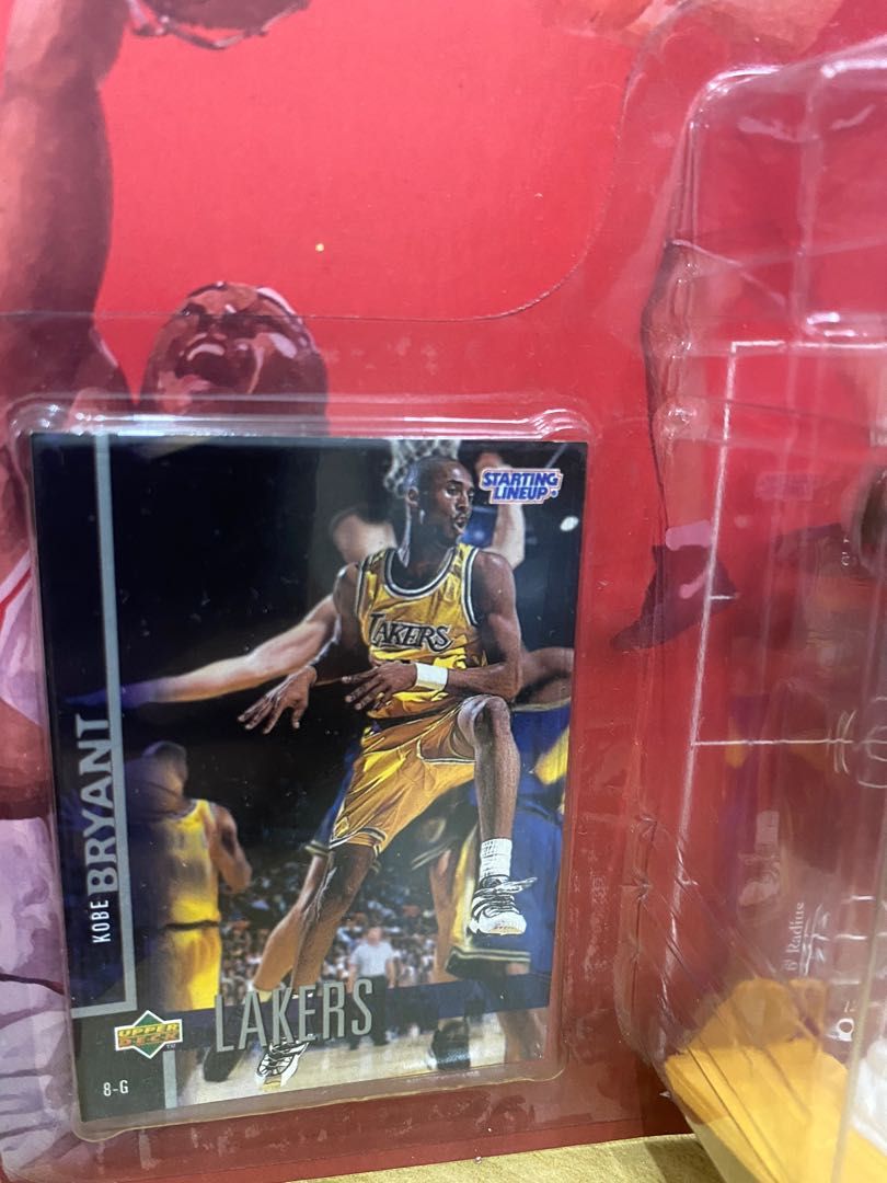 Kobe Bryant Figure Card Vintage Starting Lineup Kenner Hasbro, Hobbies ...