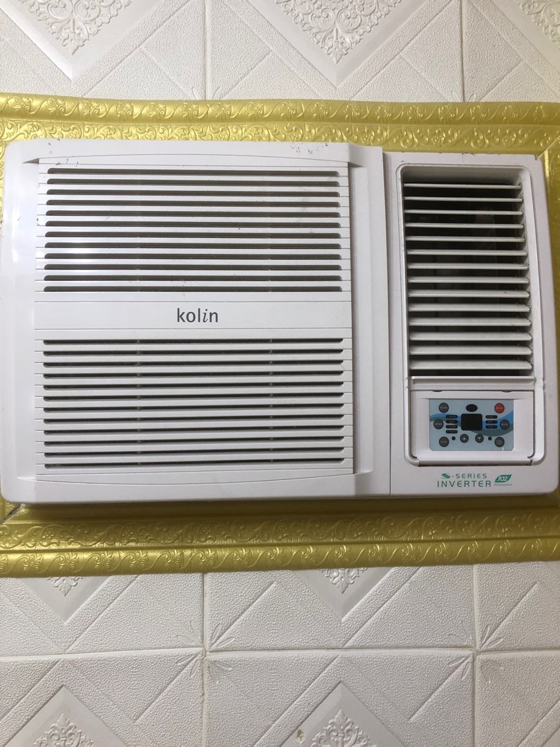 Kolin inverter 2hp window type, TV & Home Appliances, Air Conditioning ...