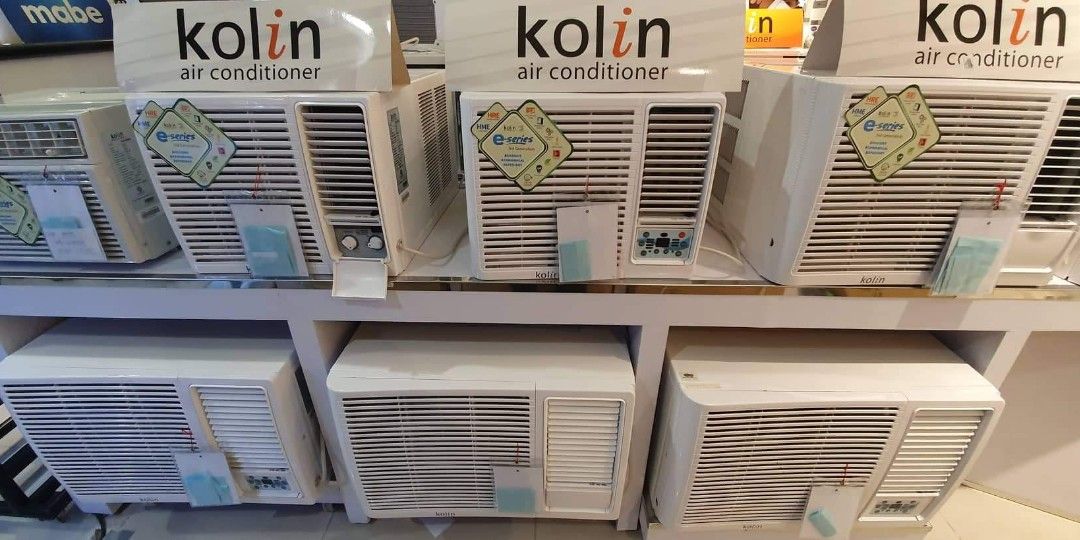 KOLIN WINDOW TYPE AIRCON (MANUAL NON INVERTER AND QUAD INVERTER SERIES ...