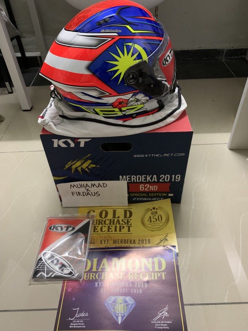 Kyt merdeka 62, Motorbikes on Carousell