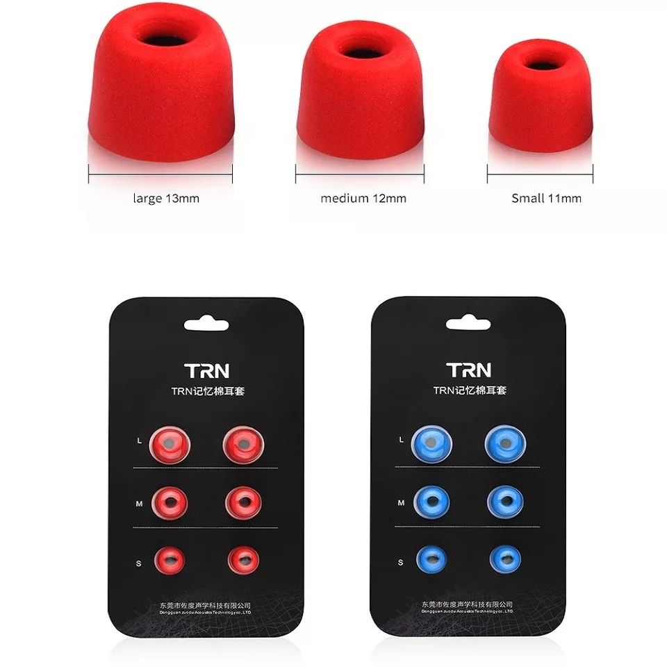 KZ Foam Tips Set for IEMs 3 pairs, Audio, Earphones on Carousell