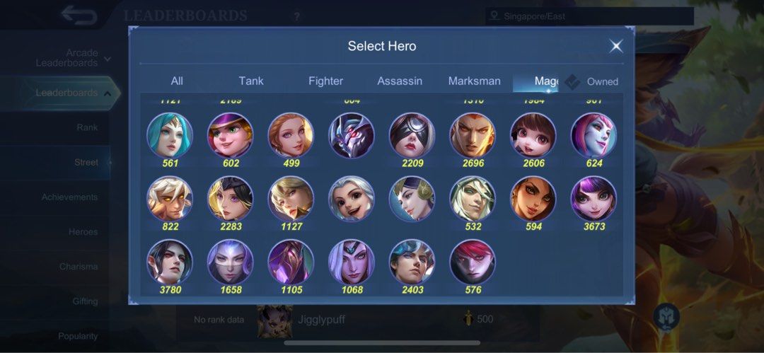 [SOLD] Layla Blue Spectre + Ex Pro Mage Mobile Legends Account, Video ...