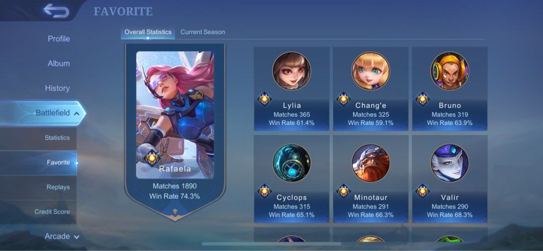 [SOLD] Layla Blue Spectre + Ex Pro Mage Mobile Legends Account, Video ...