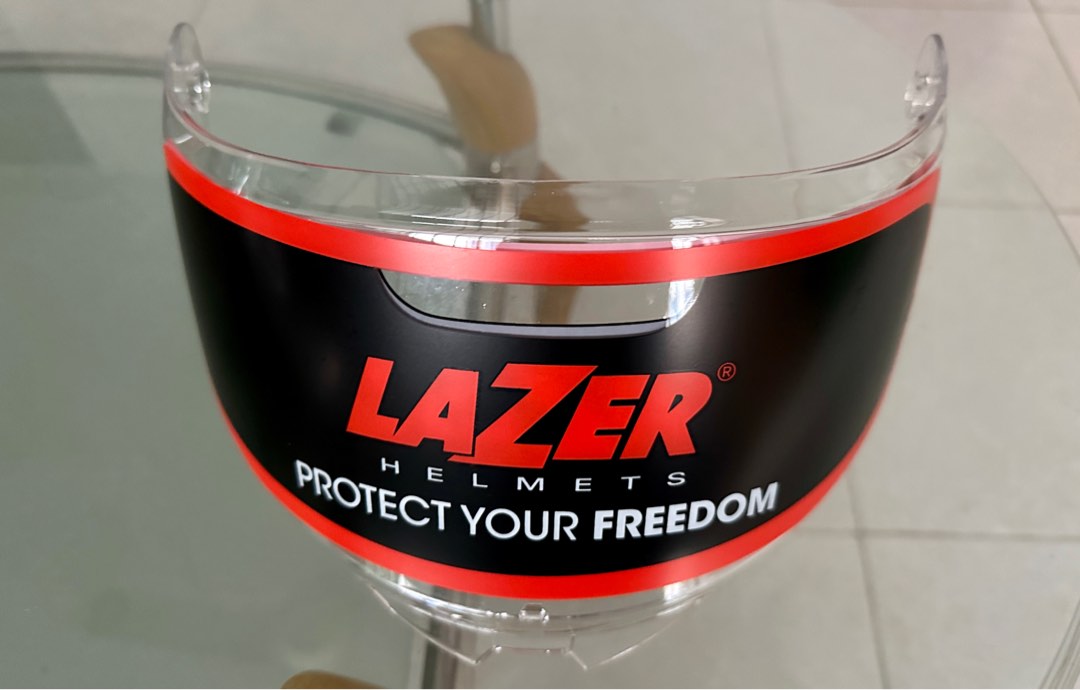 LAZER Visor, Motorcycles, Motorcycle Accessories on Carousell