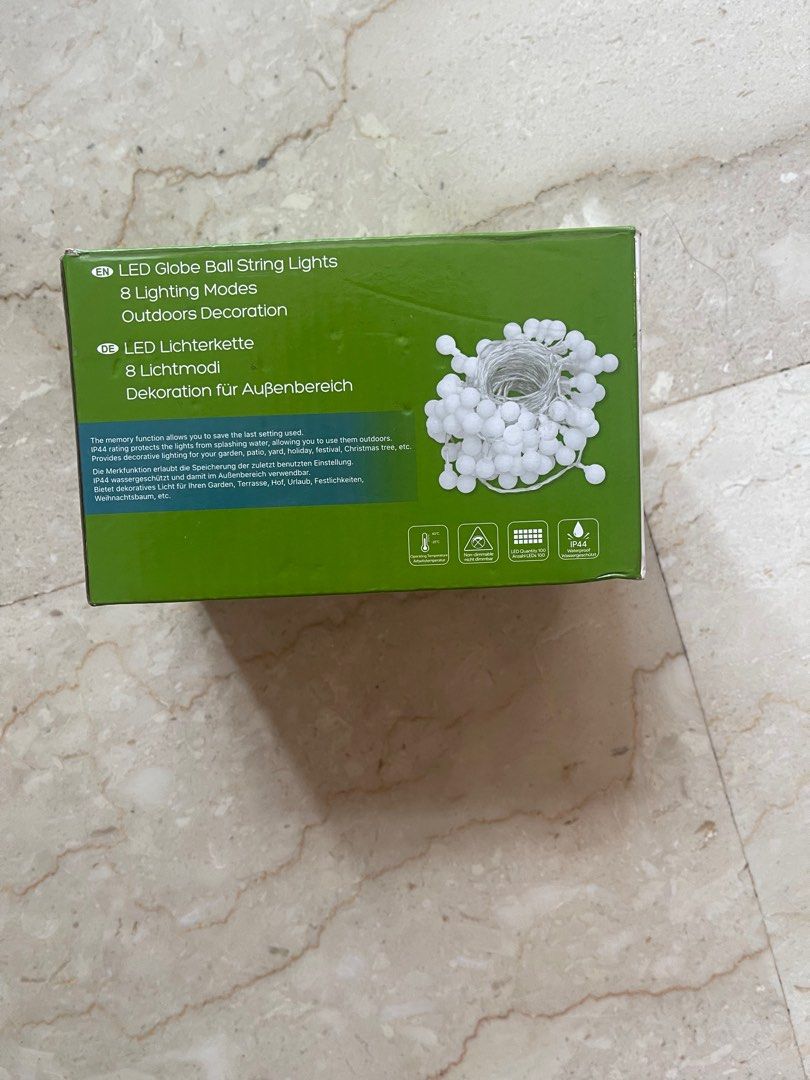 Le lighting ever led globes 100 globes, Furniture & Home Living ...