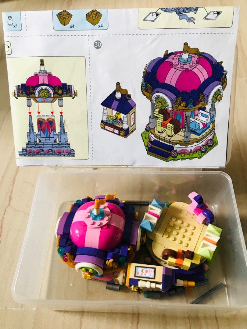 Lego Merry-Go-Round, Hobbies & Toys, Toys & Games on Carousell
