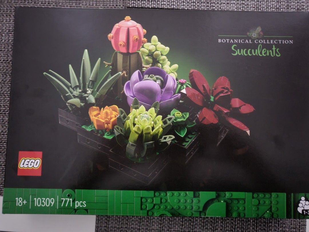 Lego Botanical Collection Succulents, sealed, Hobbies & Toys, Toys ...