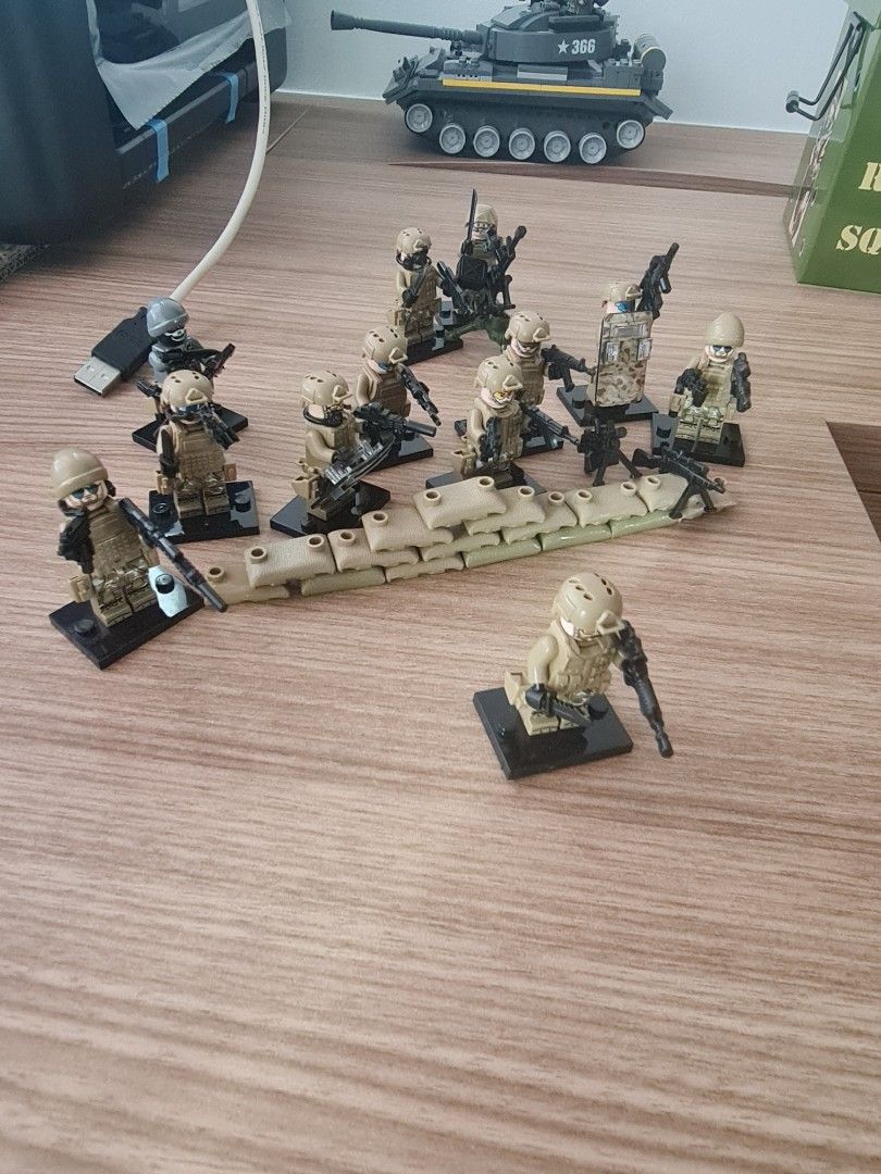 Lego compatible US marine military check point ., Hobbies & Toys, Toys ...