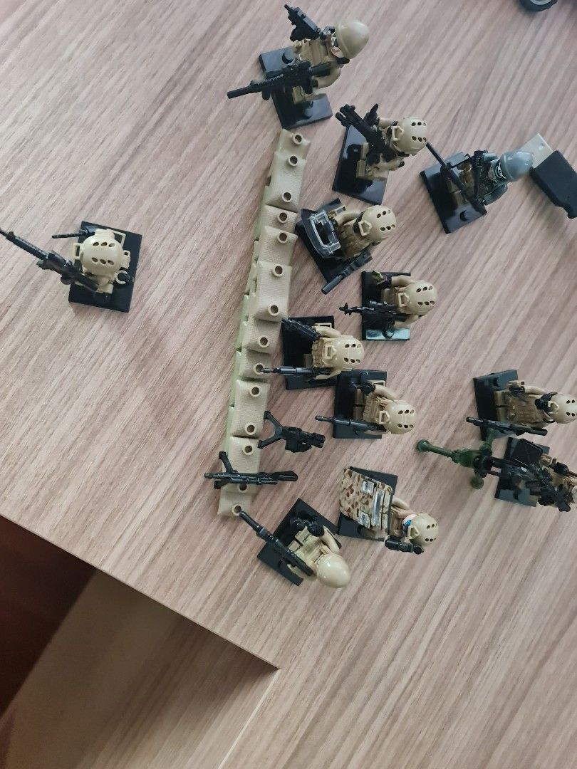 Lego compatible US marine military check point ., Hobbies & Toys, Toys ...