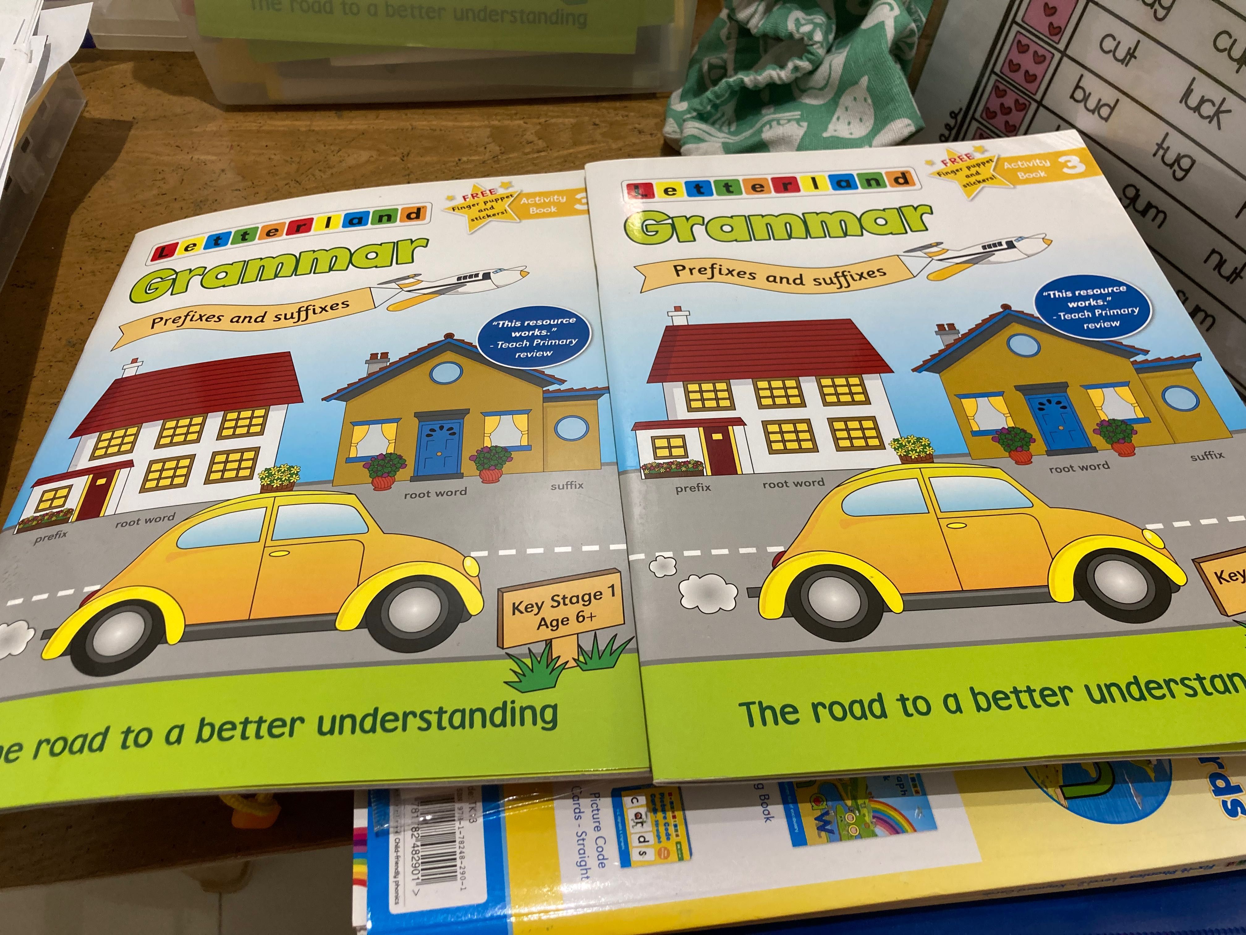 Letterland Grammar activity book 3, Hobbies & Toys, Books & Magazines ...