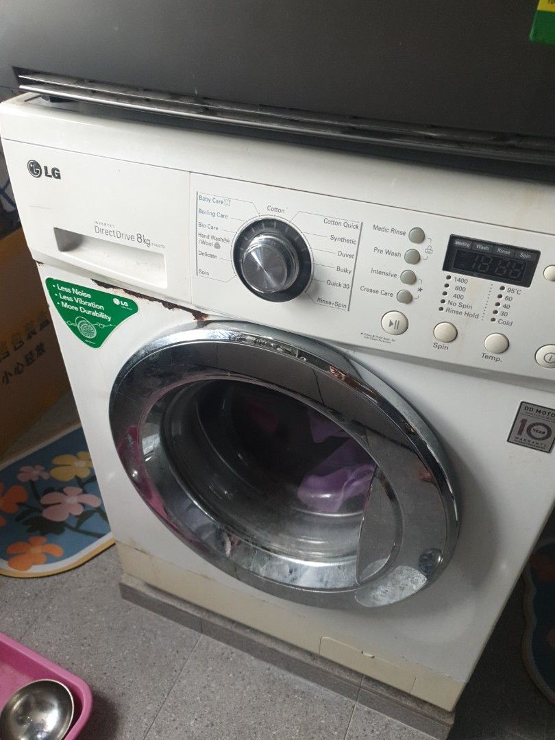 LG 8KG WASHING MACHINE, TV & Home Appliances, Washing Machines and ...