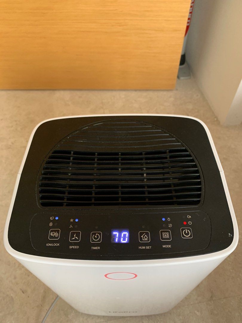 Lifepro DH12 Dehumidifier 12L / day, TV & Home Appliances, Air ...