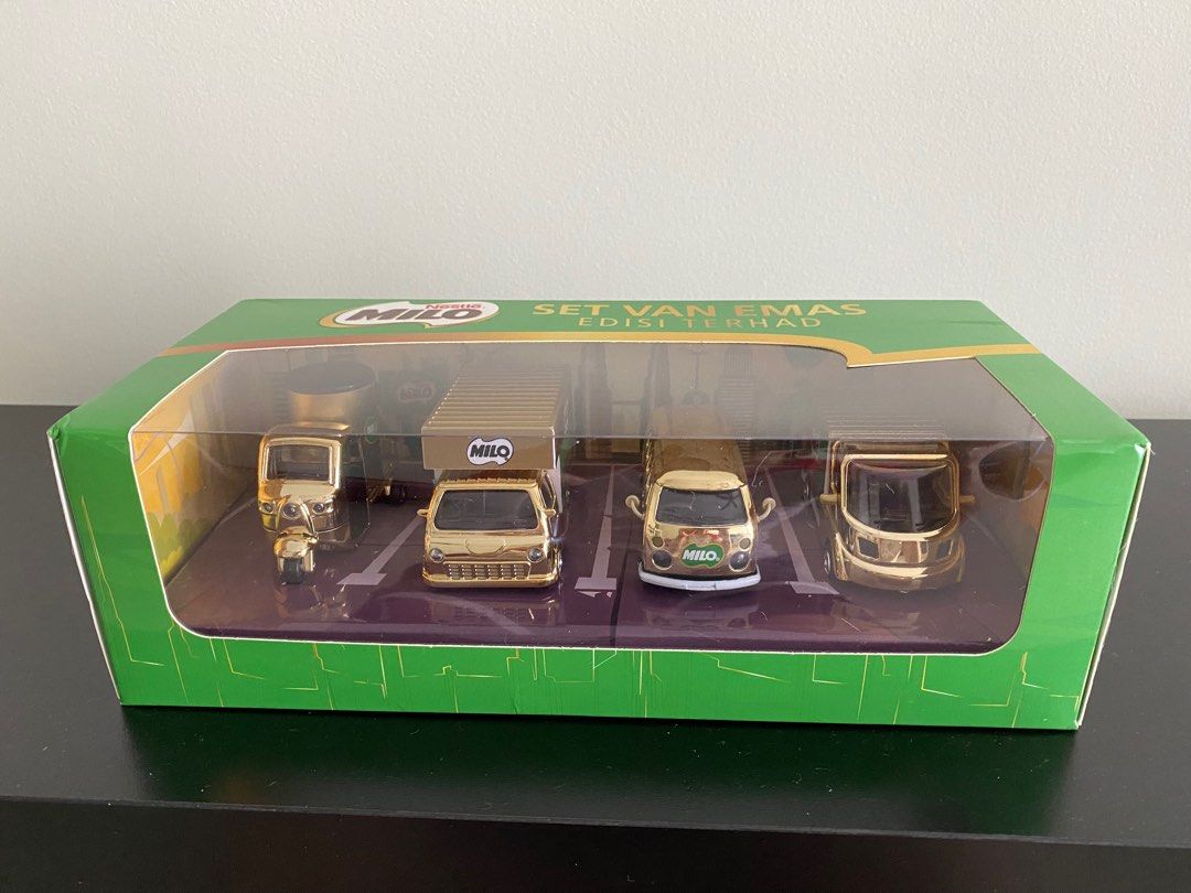Limited Edition Milo Gold Van Set, Hobbies & Toys, Collectibles ...
