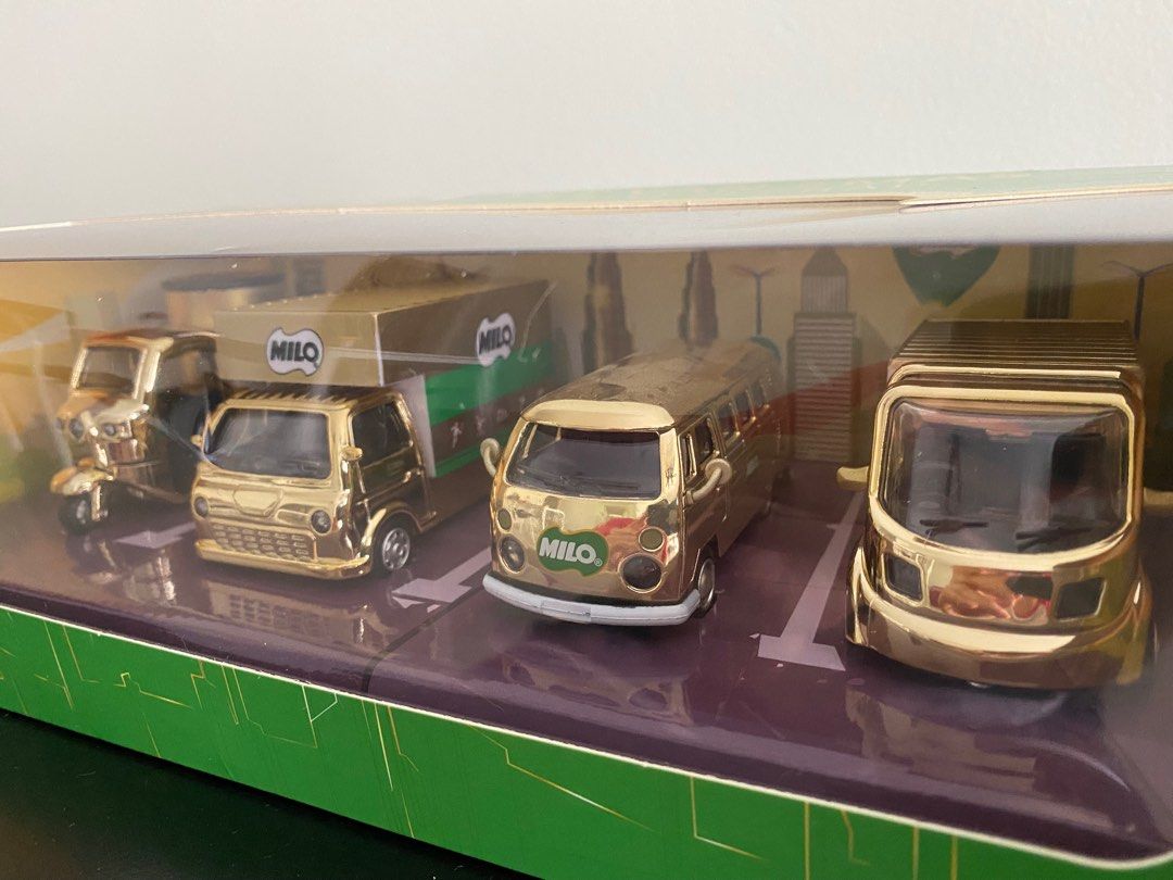Limited Edition Milo Gold Van Set, Hobbies & Toys, Collectibles ...
