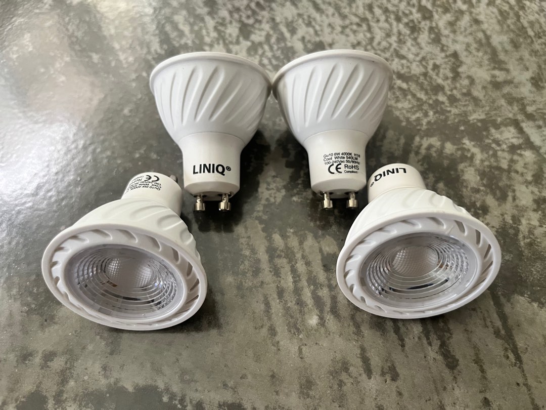 LINIQ GU10 lights, Furniture & Home Living, Lighting & Fans, Lighting ...