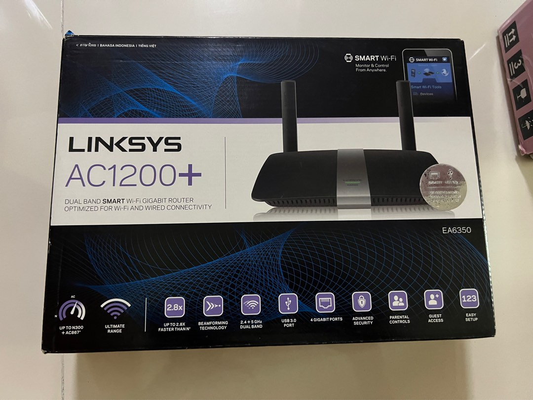 Linksys Ac Dual Band Smart Wifi Router Computers Tech Office Business Technology On