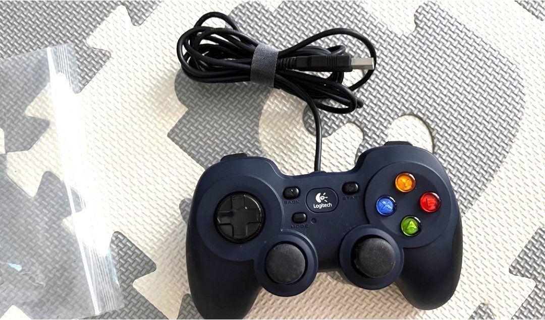 Logitech F310 game pad controller, Video Gaming, Gaming Accessories ...