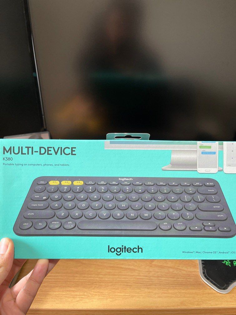 Logitech K380 Multi Device, Computers & Tech, Parts & Accessories, Computer Keyboard on Carousell
