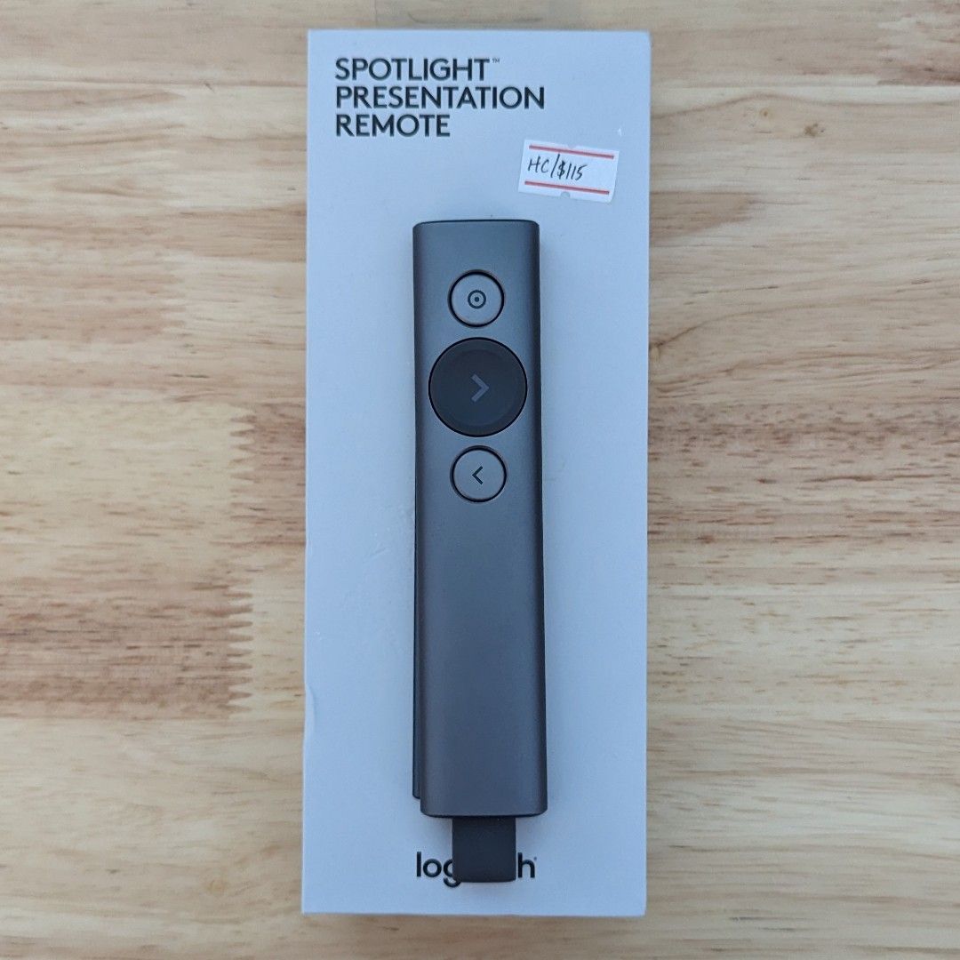 Logitech Spotlight Presentation Remote (Slate), Computers & Tech, Parts ...