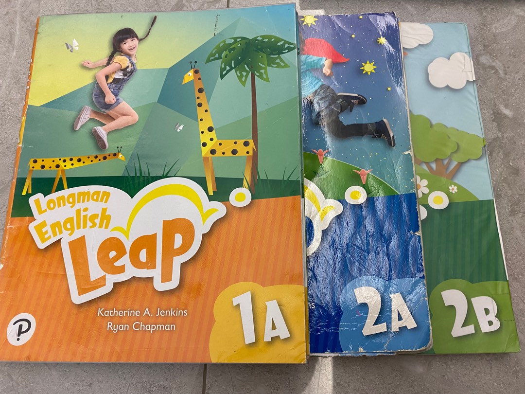 Longman English Leap, 興趣及遊戲, 書本 & 文具, 教科書 - Carousell