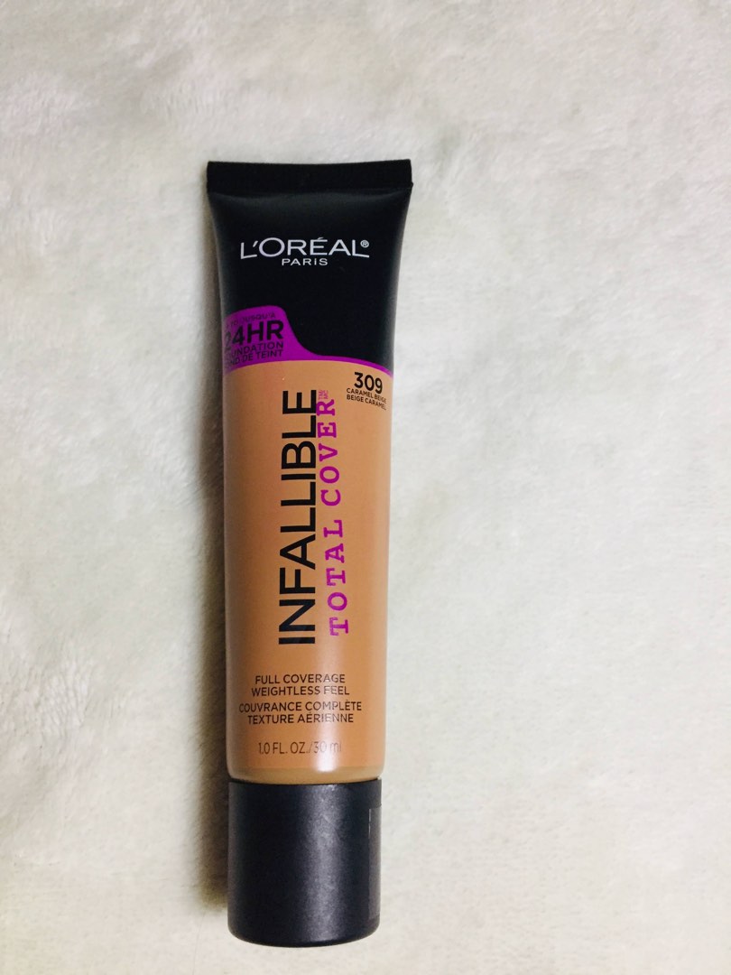 Loreal Infallible Total Cover Face and Body Foundation (Shade #309 ...