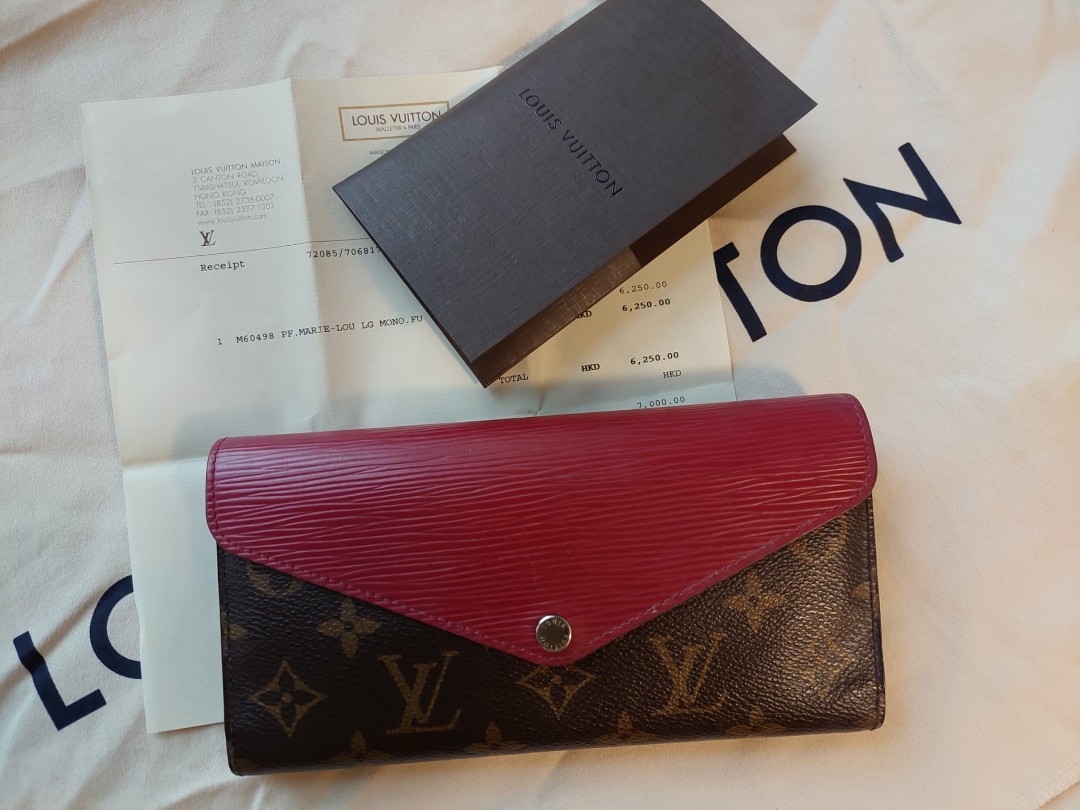Louis Vuitton Envelope Long Wallet, Luxury, Bags & Wallets on Carousell
