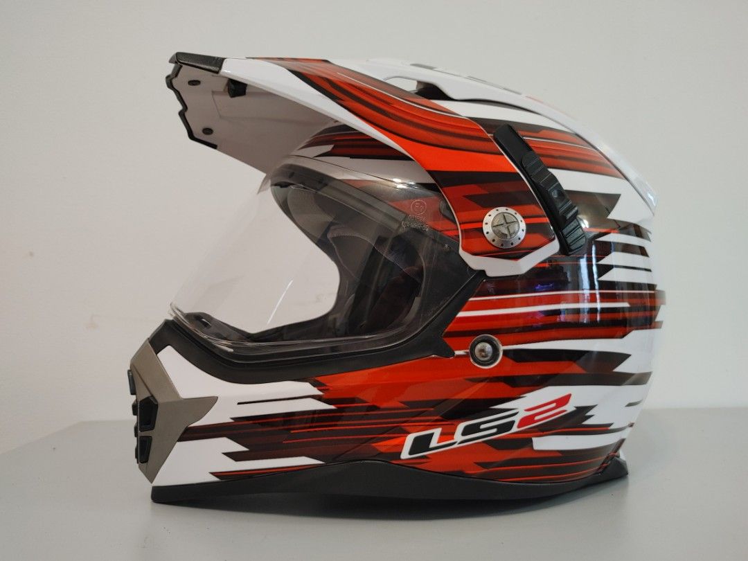 Ls2 Mx Fullface Helmet, Motorbikes on Carousell
