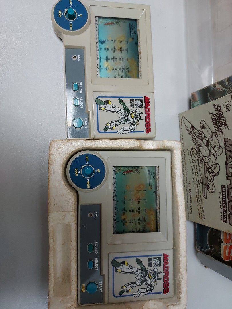 Macross SPACE FIGHT Takatoku LSI Electronic Game Made in Japan, 興趣及遊戲 ...