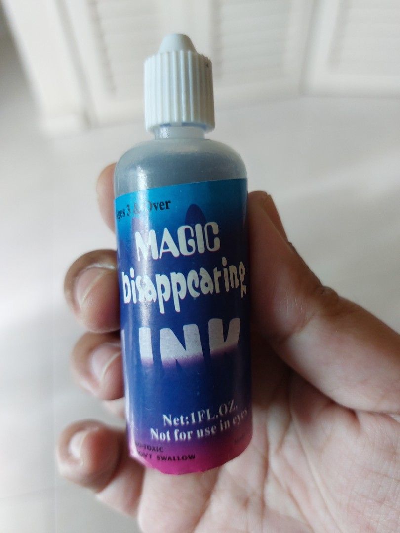 Magic dissapearing ink, Hobbies & Toys, Toys & Games on Carousell