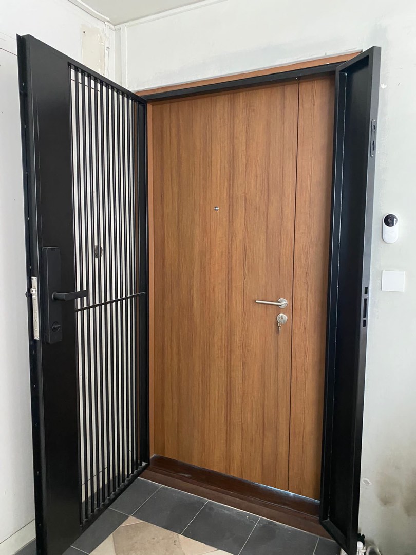 Main gate and main door bundle, Furniture & Home Living, Security ...