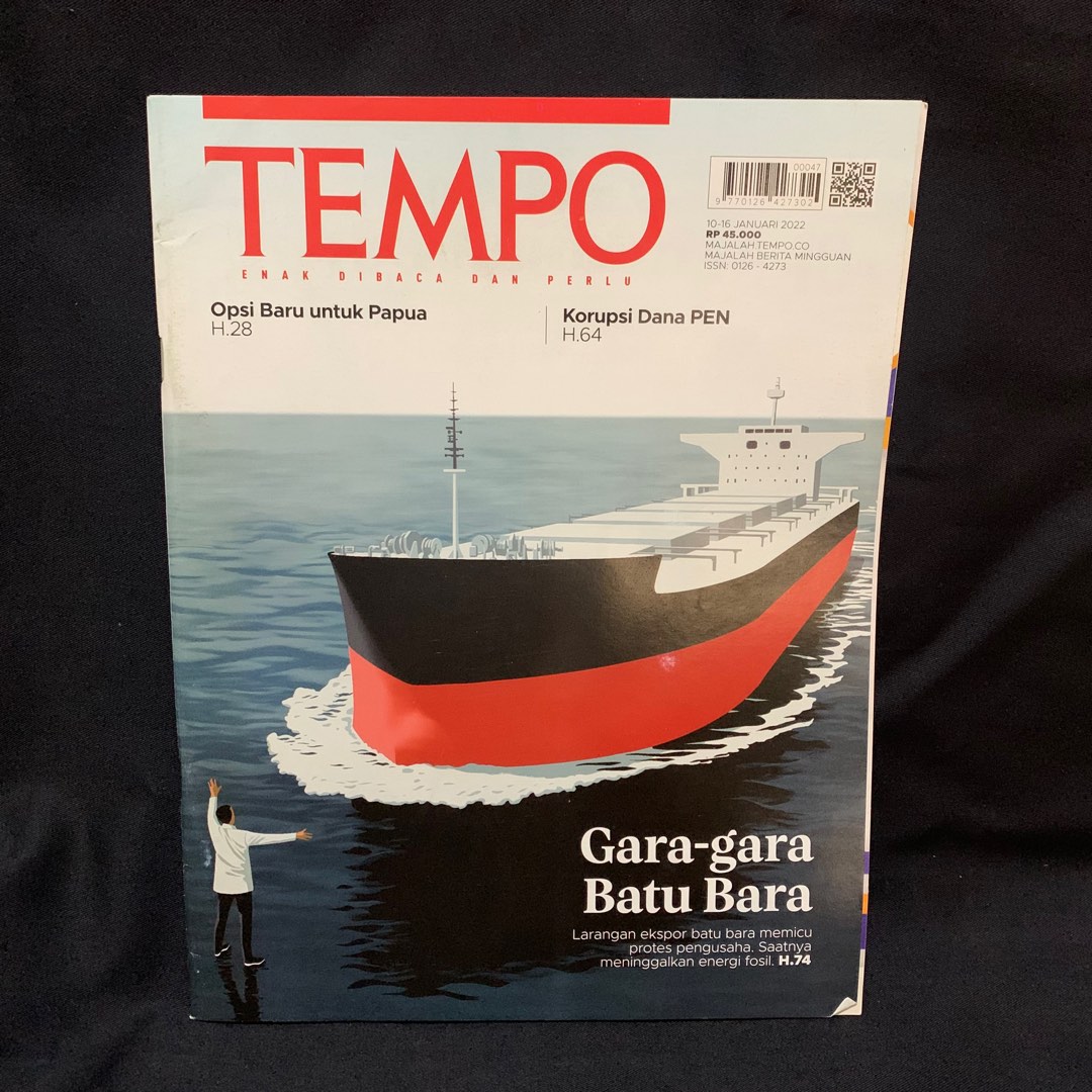 Majalah Tempo Januari 2022 Gara-gara Batu Bara, Buku & Alat Tulis, Majalah & Lainnya di Carousell