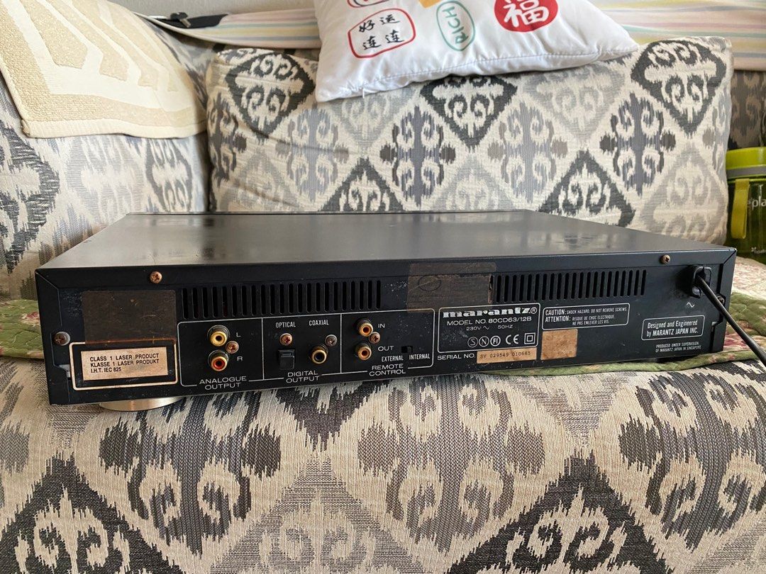 Marantz CD-63SE Special Edition CD Player with remote, Audio, Other Audio Equipment on Carousell