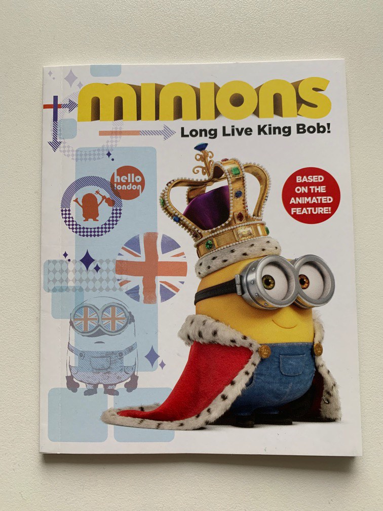 McDonald story book Minions Long Live king Bob, Hobbies & Toys, Books ...