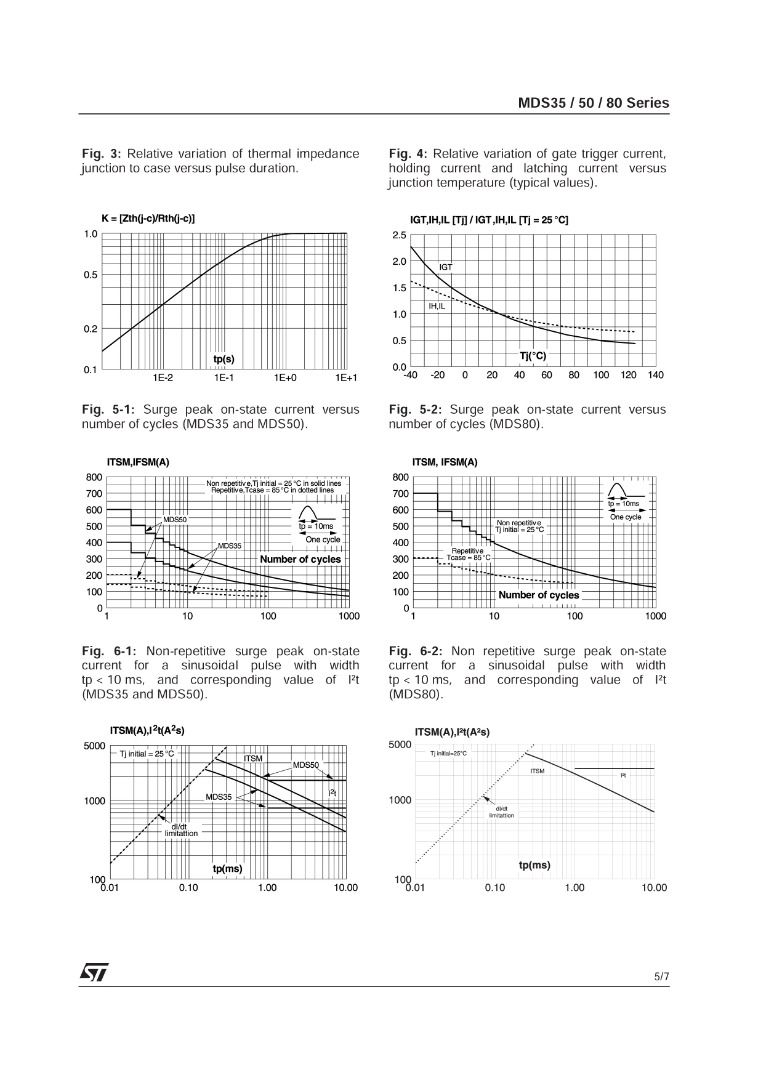 MDS35-800 Diode SCR Thyristor - ST-Microelectronics, Everything Else on Carousell