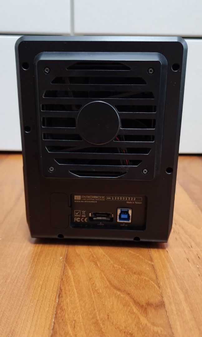 Mediasonic Probox HF2-SU3S2-B Metal 3.5" Black SATA I/II/III USB 3.0 ...