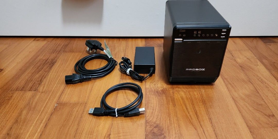 Mediasonic Probox HF2-SU3S2-B Metal 3.5" Black SATA I/II/III USB 3.0 ...