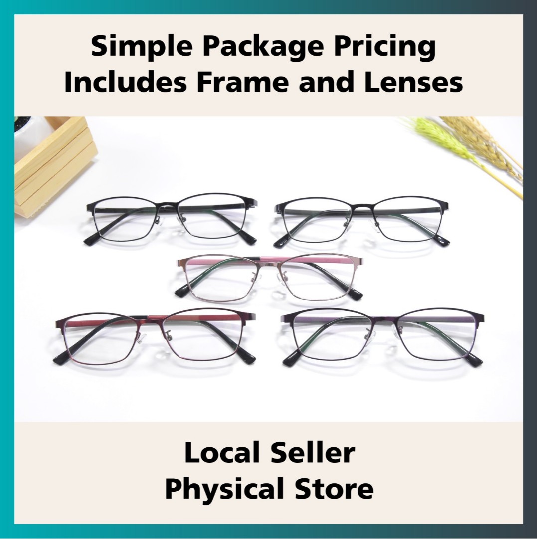 Metal-rimmed Spectacles - Optical Shop in Chinatown - (Style: Mabel ...