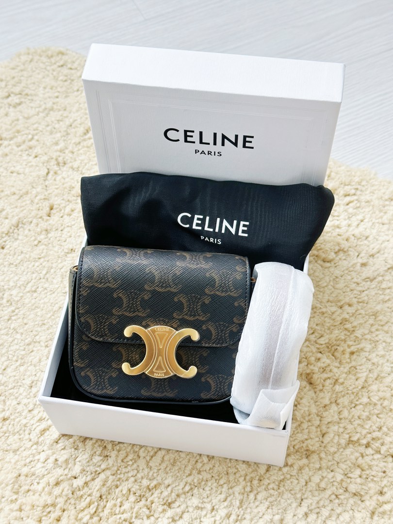 MINI TRIOMPHE IN TRIOMPHE, Luxury, Bags & Wallets on Carousell