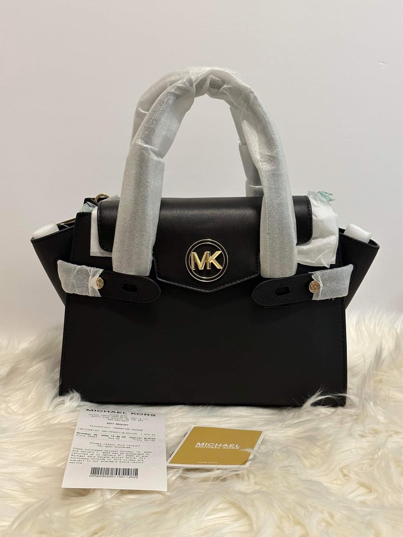 MK Carmen Flap Satchel, Luxury, Bags & Wallets on Carousell