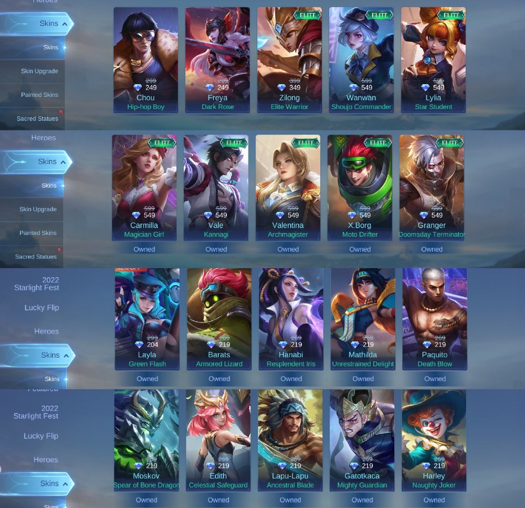 Mobile Legends MLBB Account For Sale, Video Gaming, Video Games, Others ...