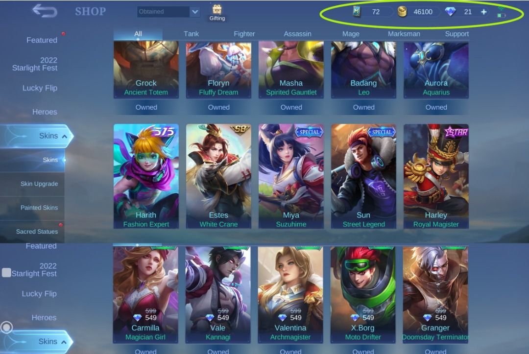 Mobile Legends MLBB Account For Sale, Video Gaming, Video Games, Others ...