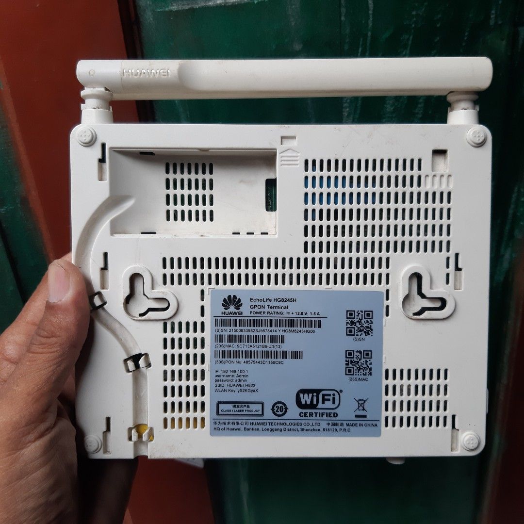 Modem Huawei Echolife HG8245H, Elektronik, Bagian Komputer & Aksesoris ...