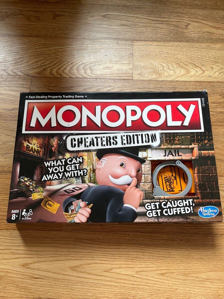 Monopoly Cheaters Edition, Hobbies & Toys, Toys & Games on Carousell