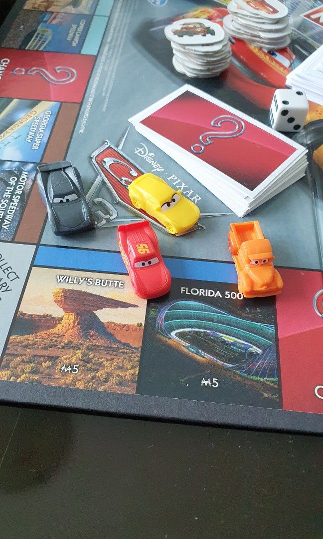 Monopoly junior cars 3 edition, Hobbies & Toys, Toys & Games on Carousell