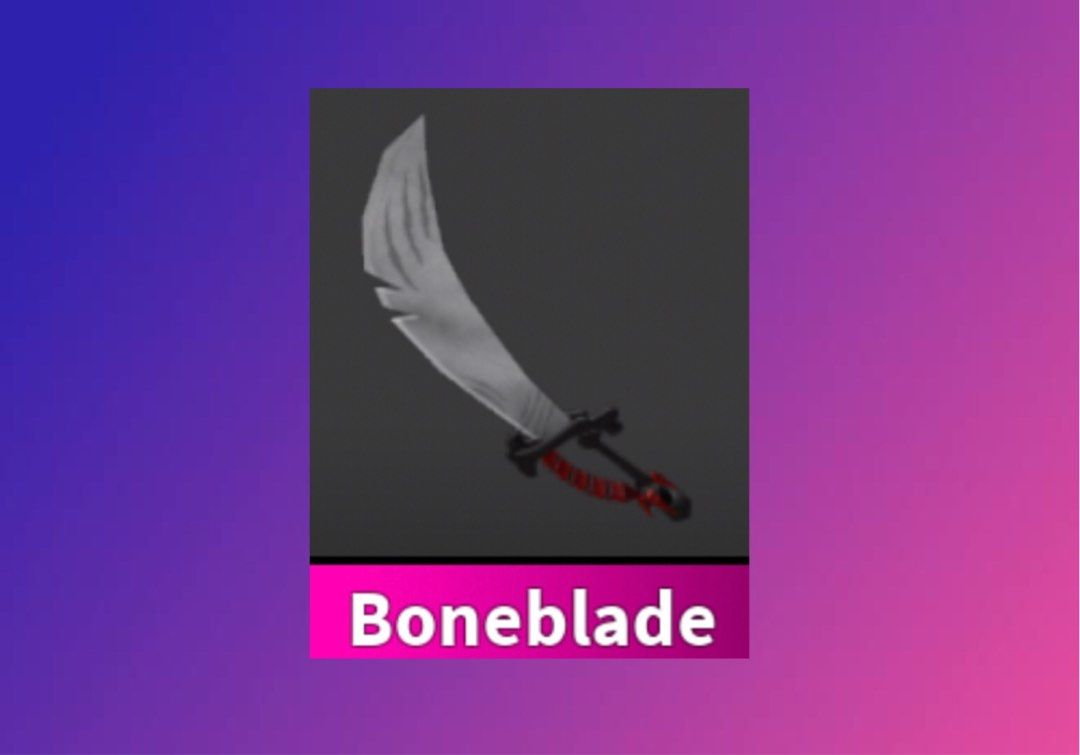 Murder Mystery 2 (MM2) Boneblade, Hobbies & Toys, Toys & Games on Carousell